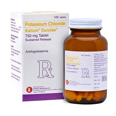 Kalium Durules (Potassium Chloride) 750mg Tablet | Shield Drugstore Online